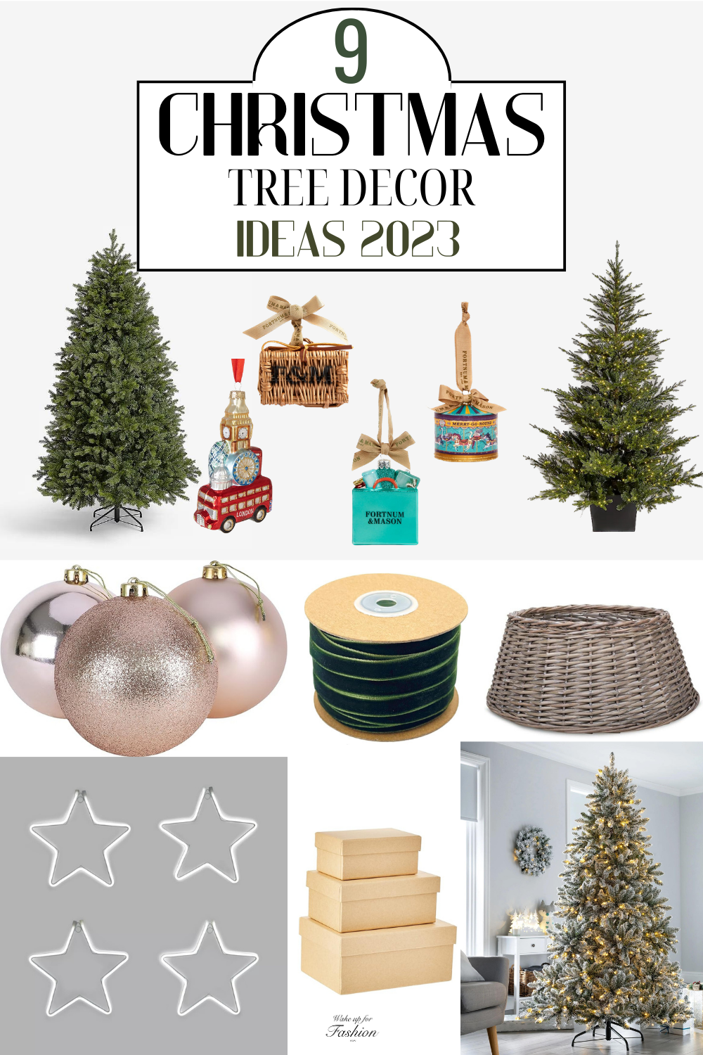 9 Christmas Tree Decor Ideas For Christmas 2023 - Wake Up For Fashion