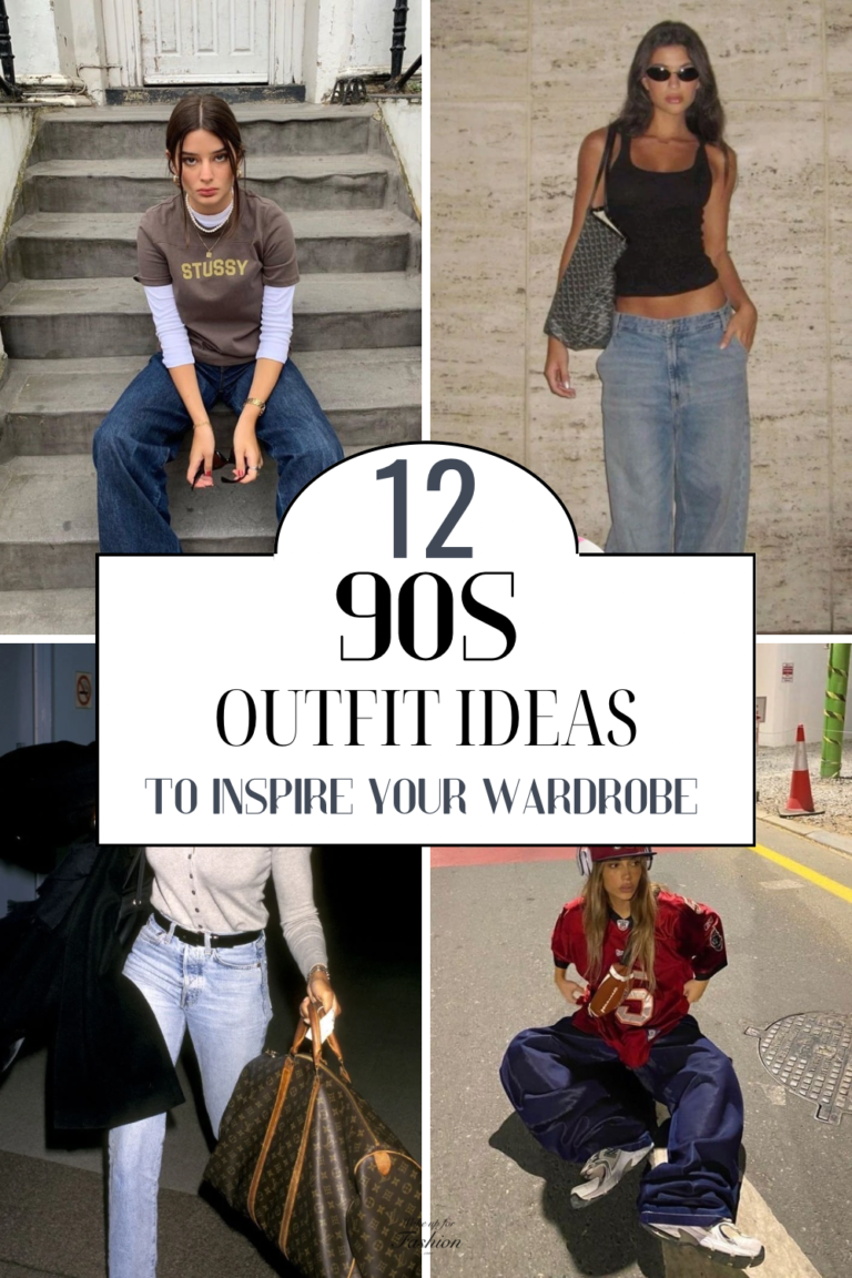 12 Chic 90s Outfits To Help Inspire Your Wardrobe - Wake Up For Fashion